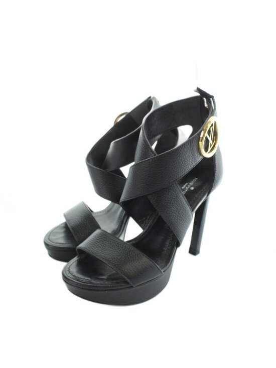 Louis Vuitton | Shoes | Louis Vuitton Horizon Line Sandals High Heels ...